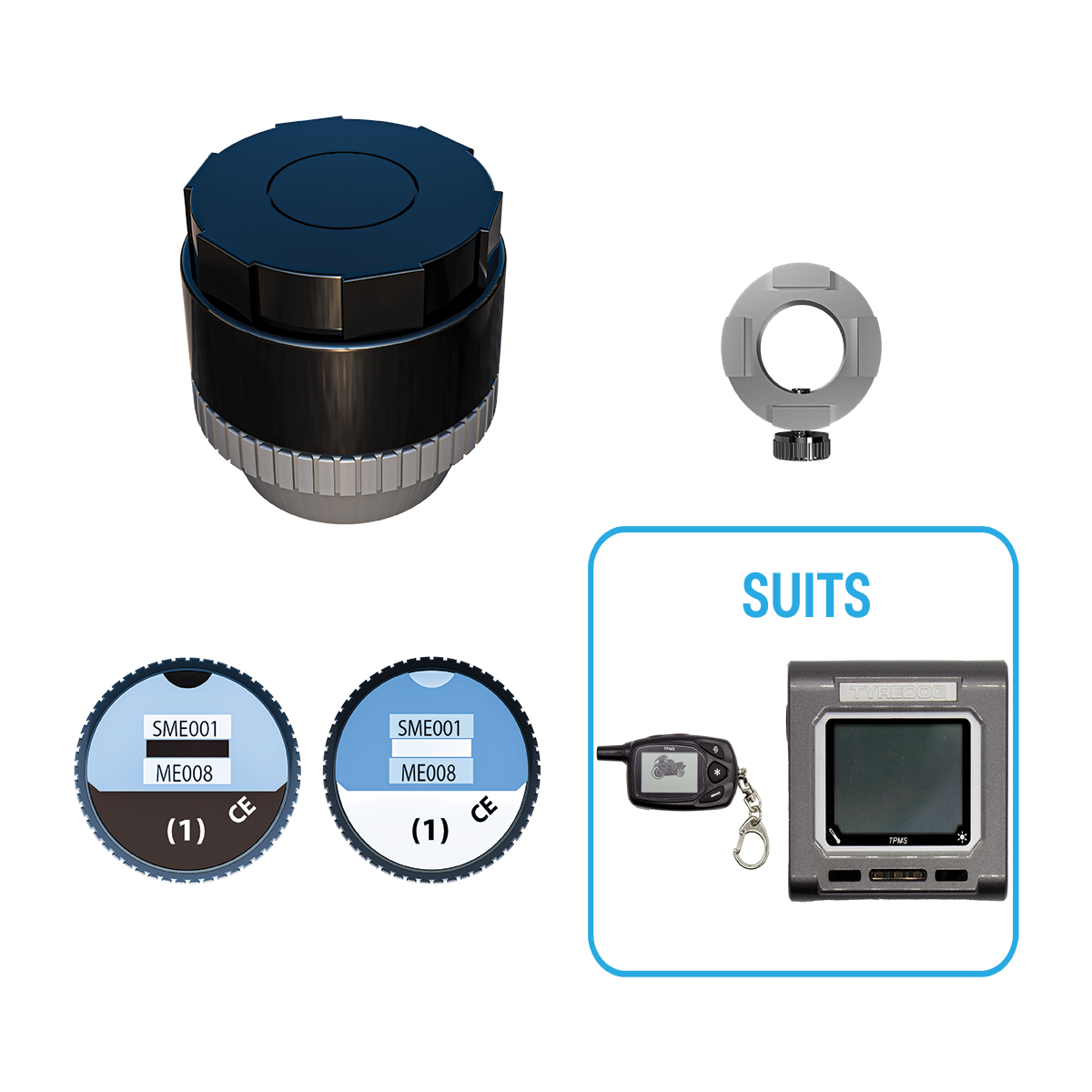 Sensor to Suit TD-4000A / TD-4100A-X (433MHz) - (MUST select sensor po